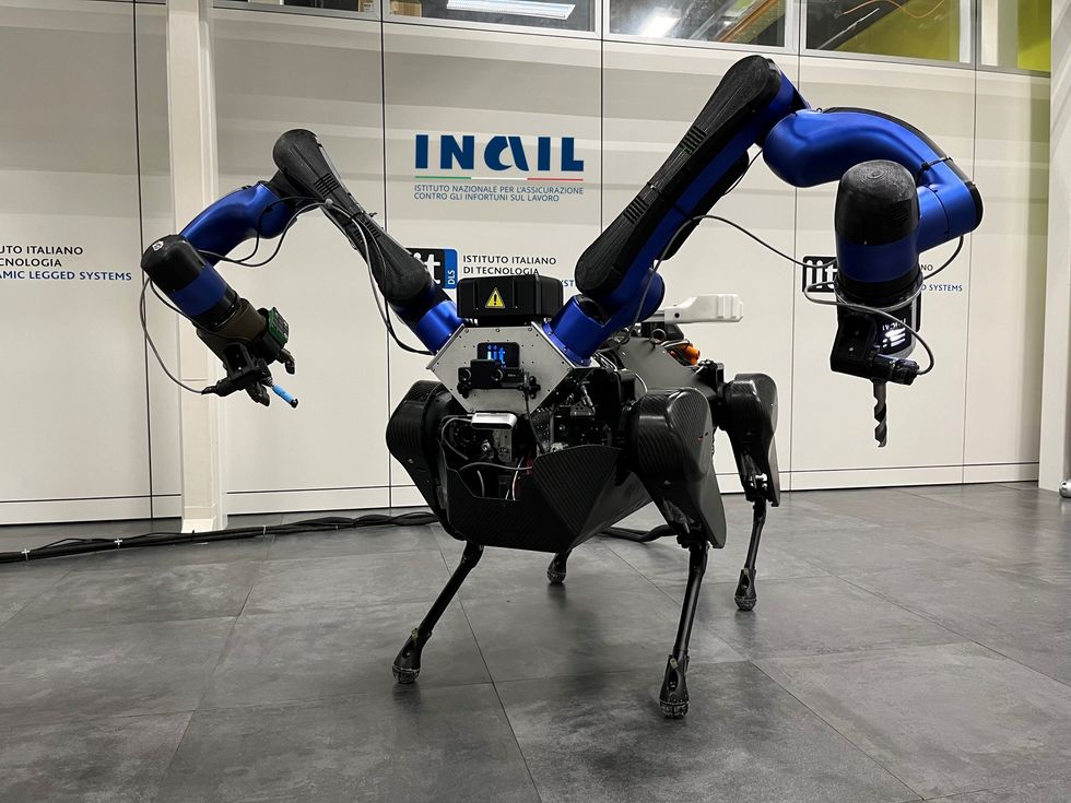 Dual-Arm HyQReal Puts Powerful Telepresence Anywhere - Techlearn ...